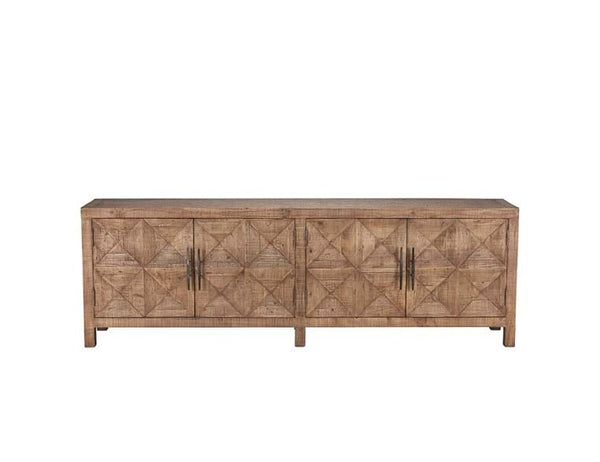 Elani Reclaimed Pine 4 Door Cabinet - OL - Homenclature